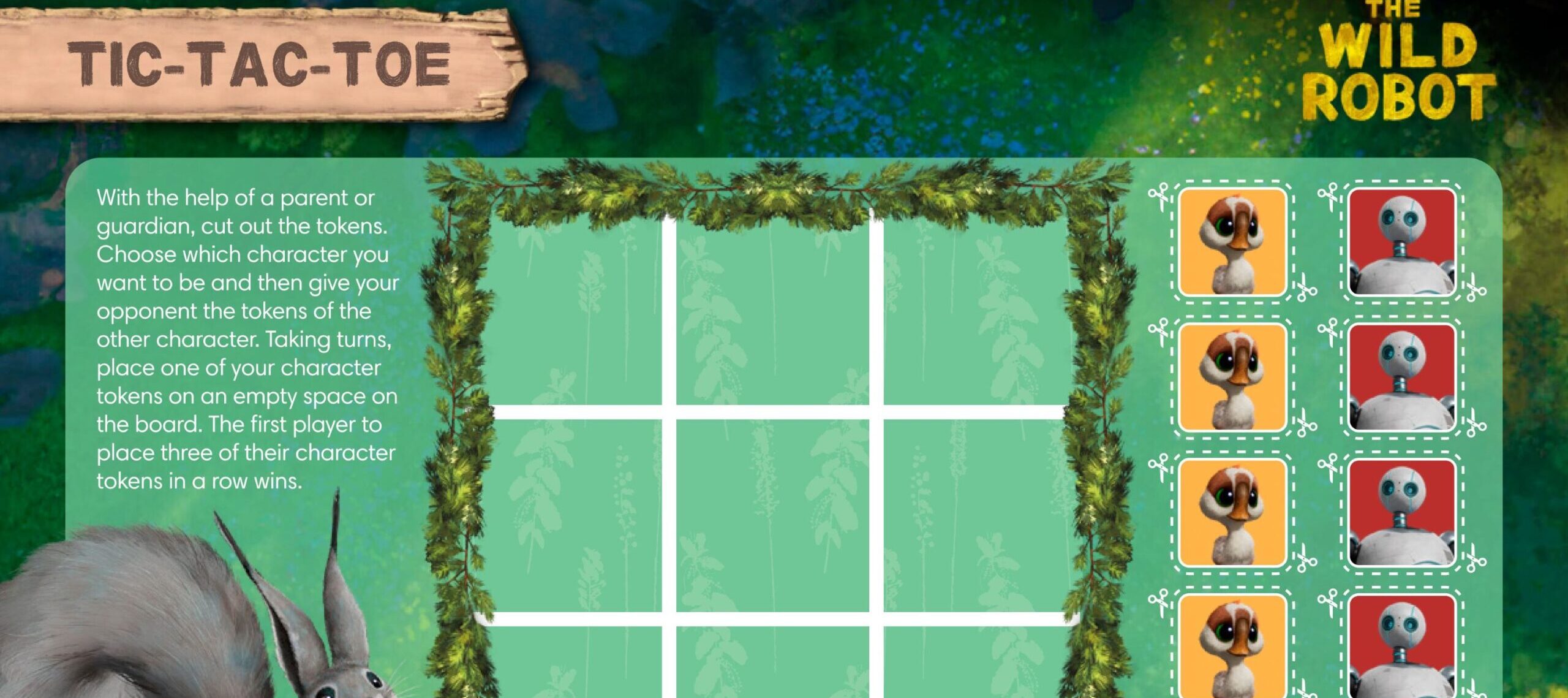 Zaigrajte križić kružić uz Divljeg robota! - kinofilm